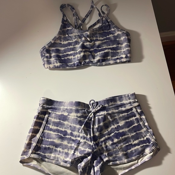Athleta | Swim | Athleta Girl Swim Shorts And Bikini Top | Poshmark
